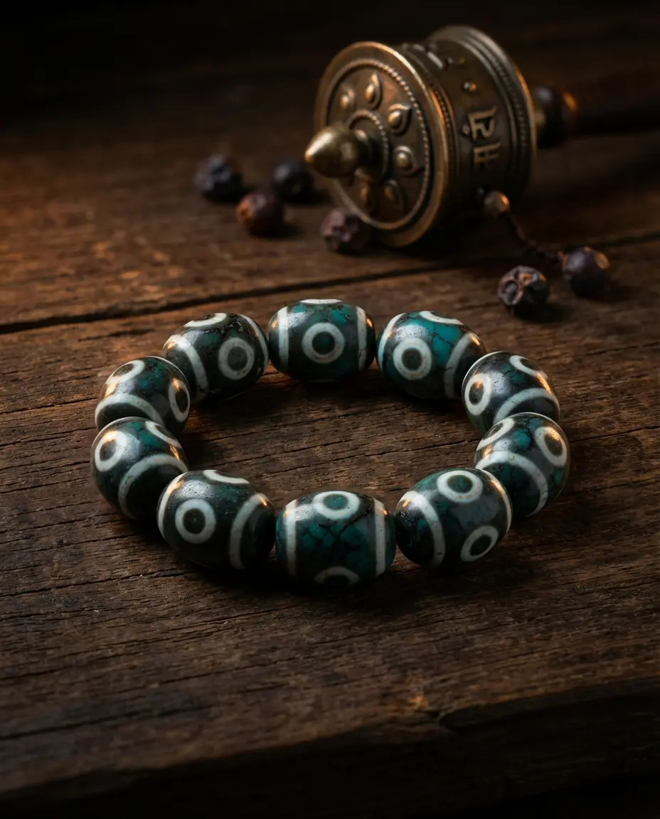 Nine Eye Dzi Bead: Meaning & Benefits - PotalaStore