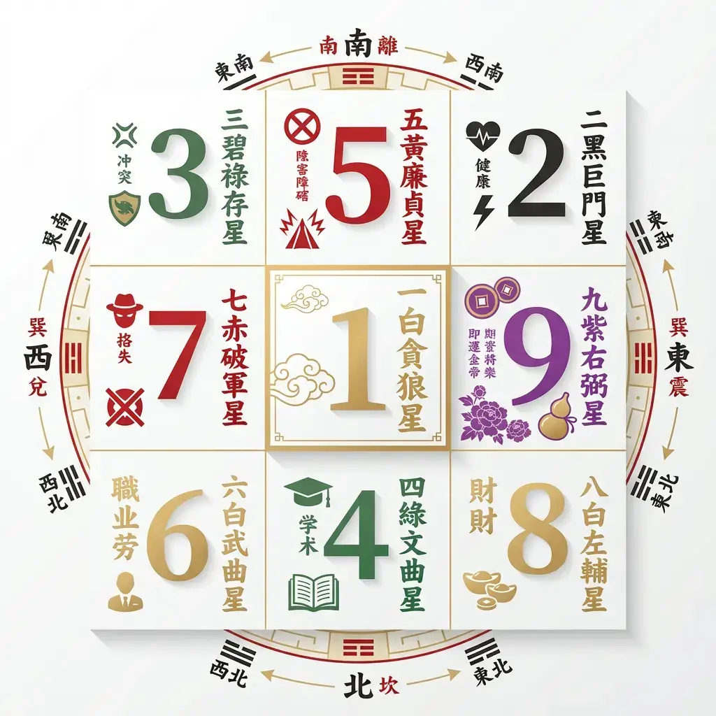 Feng Shui 2026 Flying Star Chart: Complete Sector Guide - PotalaStore